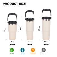 China 20oz 304 Stainless Steel Portable Car Cup and Travel-friendly with Vacuum Insulation for sale