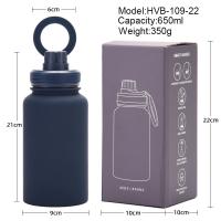 China Sports Insulated Stainless Steel Water Bottle with Cell Phone Mount Stand Magnetic Holder Sustainable for sale