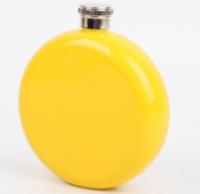 China 5oz Round Stainless Steel Hip Flask Giveaways Perfected with Round Shape for sale