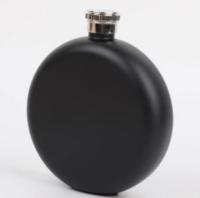 China 5oz Round Stainless Steel Hip Flask Giveaways Perfected with Round Shape for sale