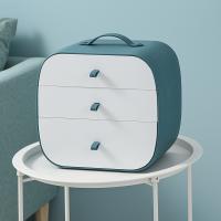 China Convenient Storage Solution Dust-Proof Plastic Storage Box for Underwear and Socks for sale