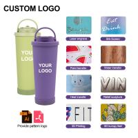 China Straw Stainless Steel Insulated Tumbler with Ceramic Coating Liner and Silicone Base for sale