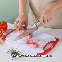 China 3 Sizes PP Plastic Cutting Board Set with Wear-resistant Material and Non-Slip Surface for sale