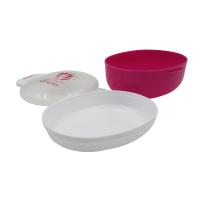 China Plastic Bento Box Lunch Box With Lock For Children Heatable Feature Europe Style for sale