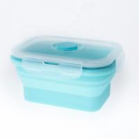 China Highly Customized Safe Microwavable Eco-Friendly School Silicone Lunch Bento Box for sale