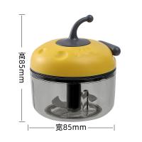 China Stainless Steel Kitchen Gadgets Food Chopper Garlic Meat Grinder Mini Garlic Press Vegetable Chopper Masher for sale