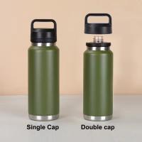China Adults 18 oz 26 oz 36 oz Insulated Water Bottle Double Wall Stainless Steel Gym Sports Drinking Bottle for sale