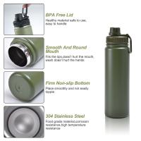 China 32oz/64oz Vacuum Flask Water Bottle for Direct Drinking at Sport GYM Stainless Steel for sale