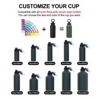 China Equipped Anti-corrosion Coating Stainless Steel and Plastic Magnetic Gym Water Bottle for sale