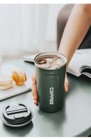 China Stainless Steel Travel Mug 510ml Insulated Coffee Spill Vacuum Tumbler for Giveaways for sale