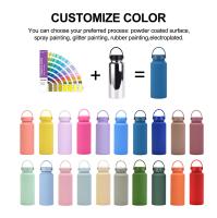 China CLASSIC design 32oz wide mouth double wall stainless steel water bottle for eco friendly for sale