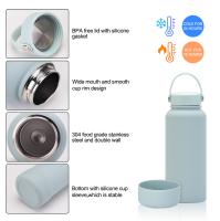 China CLASSIC design 32oz wide mouth double wall stainless steel water bottle for eco friendly for sale