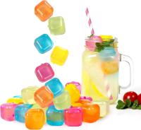 China Colorful Refreezable Ice Cubes 310g Made of Food Grade Material BPA Free Plastic for sale