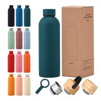 China Double Wall Stainless Steel 750ml Insulated Drink Water Bottle Made for Boiling Water for sale