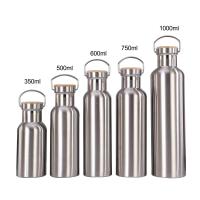 China 500ml/750ml Vacuum Insulated Drink Flasks with Sustainable Double Wall Stainless Steel for sale