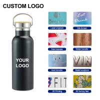 China 500ml/750ml Vacuum Insulated Drink Flasks with Sustainable Double Wall Stainless Steel for sale