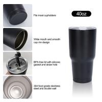 China Custom Stainless Steel 30oz Coffee Car Cup with Straw Sustainable and Stylish Choice for sale