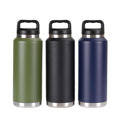 China Stainless Steel 26oz Water Bottle Large Capacity 36oz Double Wall Portable 18oz Flasks for sale