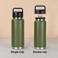 China Stainless Steel 26oz Water Bottle Large Capacity 36oz Double Wall Portable 18oz Flasks for sale