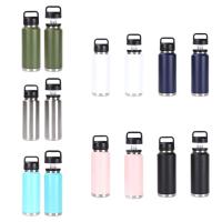 China Stainless Steel 26oz Water Bottle Large Capacity 36oz Double Wall Portable 18oz Flasks for sale