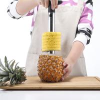 China Stainless Steel 304 Pineapple Corer Slicer Fast Kitchen Gadget for Easy Core Removal for sale