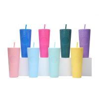 China Enjoy Your Favorite Beverages on the Go with this 24oz/710ml Tumbler Cup BPA Free Straw Lid for sale
