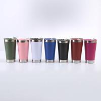China 325g Stainless Steel Vacuum Insulated Coffee Mug with Lid and Opener 20oz Beer Thermal Cup for sale