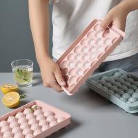 China Customized BPA-Free Circle Ice Tray for Freezer Small Round Ice Cube Trays Round Sphere for sale