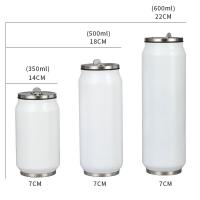 China 304 Stainless Steel Double Wall Vacuum Cup WITH LID and Straw for Customized Printing for sale
