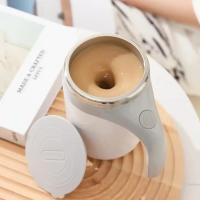 China 380ML Capacity Stainless Steel Insulated Auto Magnetic Mug with Self Stirring Feature for sale