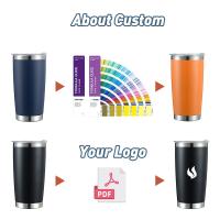China Travel Occasion 20oz Insulated Coffee Tumbler with Custom Double Wall Stainless Steel for sale
