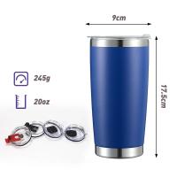 China Travel Occasion 20oz Insulated Coffee Tumbler with Custom Double Wall Stainless Steel for sale