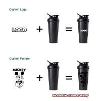 China PP Food Grade Lid BPA Free Protein Shake Bottle Contemporary Design Style for Workout for sale