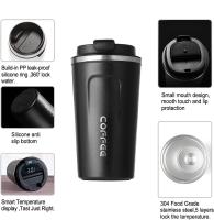 China Eco Friendly Stainless Steel Thermal Mug with Temperature Display and Leak Proof Lid for sale