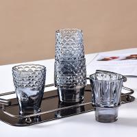 China Handmade Amber Blue Grey Glass Koi Fish Set for Business Gifts in American Style for sale