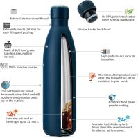 China Sport Insulated Stainless Steel Water Bottle with Custom Logo and Anti-corrosion Coating for sale
