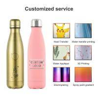 China Sport Insulated Stainless Steel Water Bottle with Custom Logo and Anti-corrosion Coating for sale
