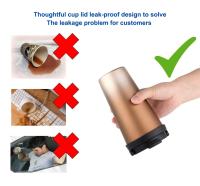 China 500ml Capacity Thermal Leak Proof Stainless Steel Vacuum Insulated Travel Mug with Handle for sale