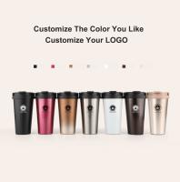 China 500ml Capacity Thermal Leak Proof Stainless Steel Vacuum Insulated Travel Mug with Handle for sale
