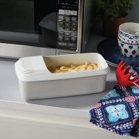 China Convenient Customized Microwave Pasta Cooker for Straining Spaghetti Noodles for sale