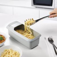 China Convenient Customized Microwave Pasta Cooker for Straining Spaghetti Noodles for sale