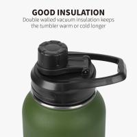 China Thermal Insulation Performance Keep Cold for 24 Hours 32oz Stainless Steel Water Bottle for sale