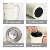 China Custom Double Wall Stainless Steel Insulated Vacuum Tumbler Coffee Travel Mug for 333g for sale