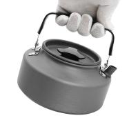 China 1.1L Portable Camping Tea Kettle Aluminium Alloy Water Kettles for Hiking and Camping for sale