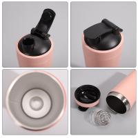 China Custom Logo Acceptable 500g BPA Free Gym Insulated Shaker Bottle with Portable Design for sale