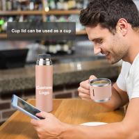 China Stainless Steel Thermo 17oz Vacuum Insulated Bottle with Handle 330g Designed to Suit Adults for sale