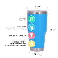China 30oz BPA FREE Insulated Tumbler Stainless Steel Vacuum Mug with Lid Customer's Logo for sale