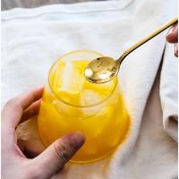 China Japanese Fuji Glass Cup 350ML Capacity Perfect for Whisky Beer Milk Juice 9.5*9.5*8cm for sale