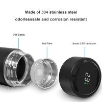 China Smart Digital Vacuum Flask with LED Temperature Display Water Bottle Customized Quantity 1 for sale