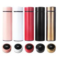 China Smart Digital Vacuum Flask with LED Temperature Display Water Bottle Customized Quantity 1 for sale